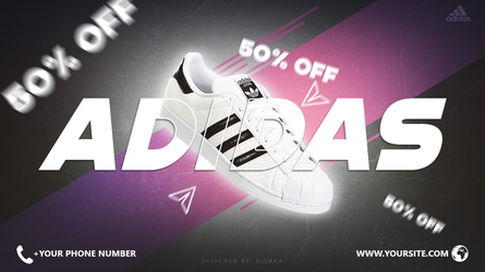 Headers and posters for Adidas and Nike | Photoshop Gurus Forum